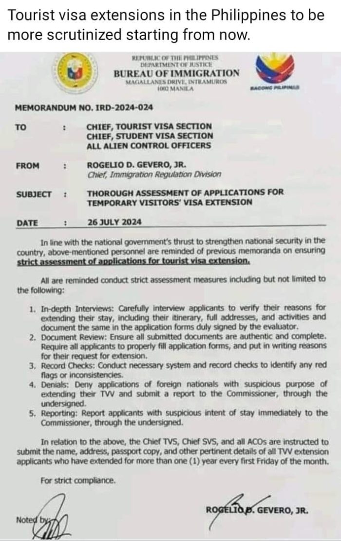 The NEW Philippines Tourist Visa Extension Requirements – Expats In Manila