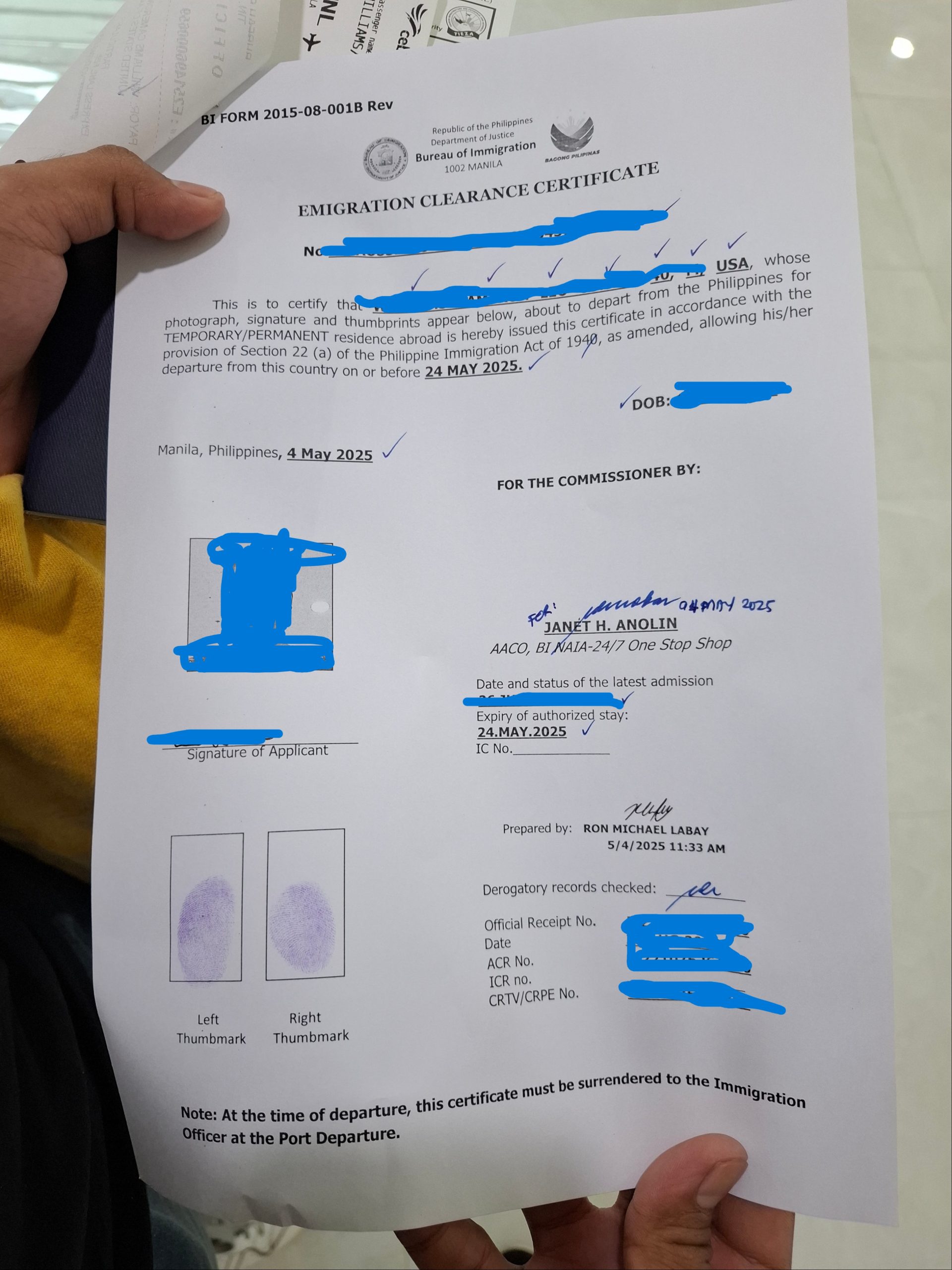 The NEW Requirements for a Philippines ECC – Expats In Manila